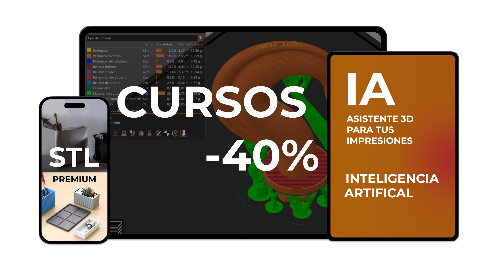 Impresión 3D | Disain cursos con IA